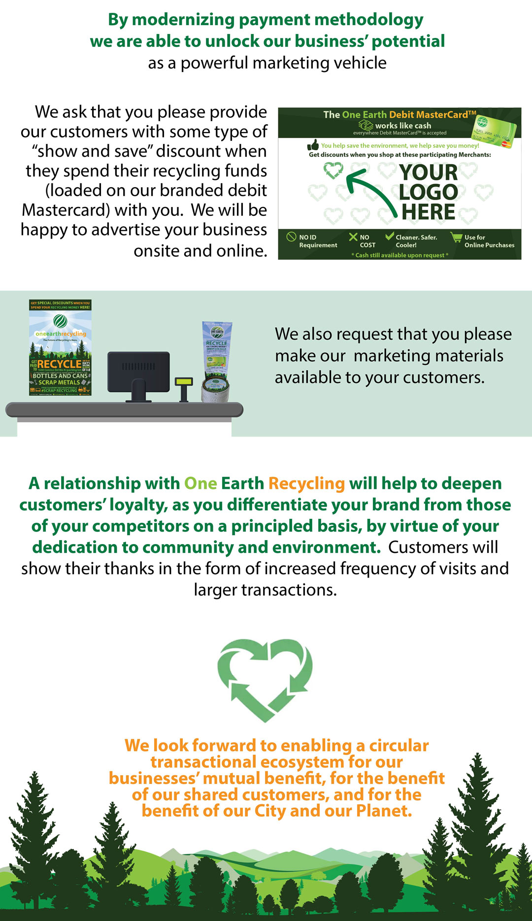 Merchants | One Earth Recycling